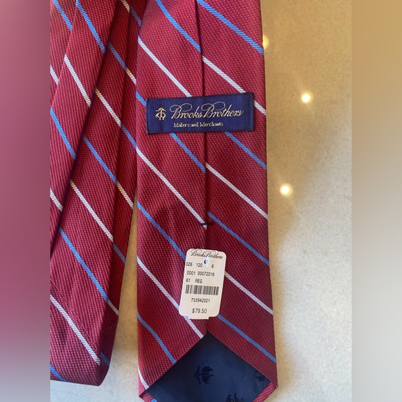 Brooks Brothers | Accessories | Nwt Brooks Brothers Made In Usa Candy ...